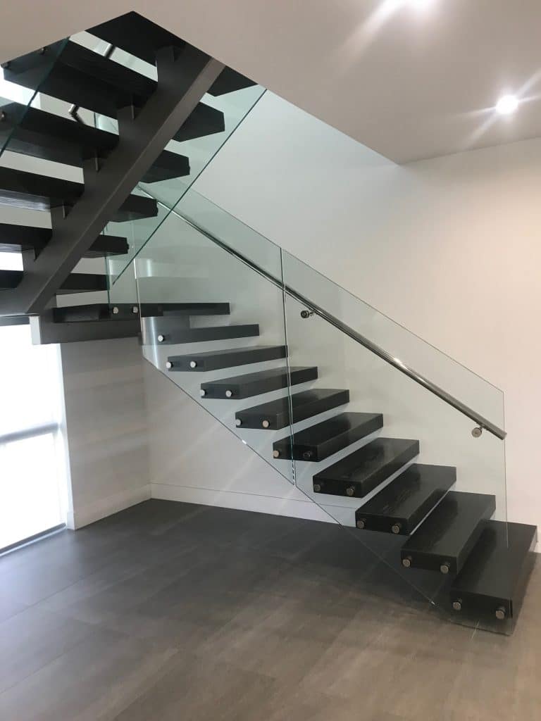 Modern Stair, Central Beam and Floating Stair, The Bucket Company ...